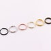100pcs Jump Rings 10mm Double Loops Bulk Jump Ring Split Ring Double Loop Rings Small Keyring ...