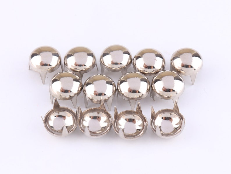 Dome Prong Studs Nailhead Studs Round Nail Heads Studs Spots - Etsy
