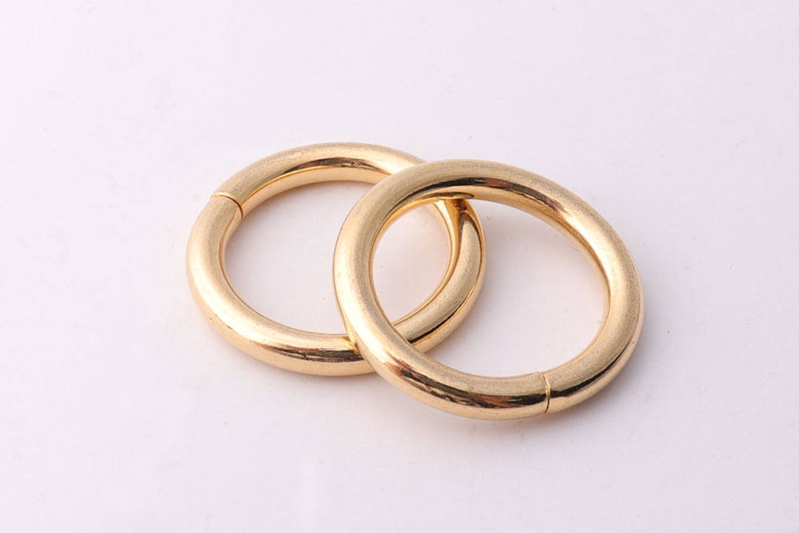 10pcs 3/419mm Gold O rings Round rings Purse ring Bag | Etsy