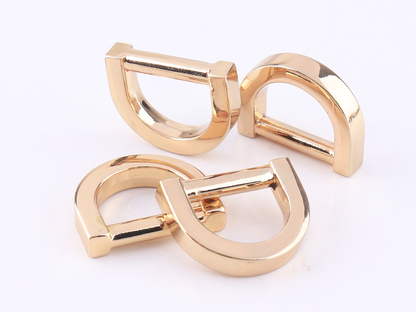 Gold D Ring Flat D Rings D-ring Findings Metal D Ring Key - Etsy