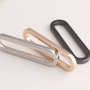 Oval O Rings Loop Buckles Purse Rings/loops Flat O Rings Bag Strap ...