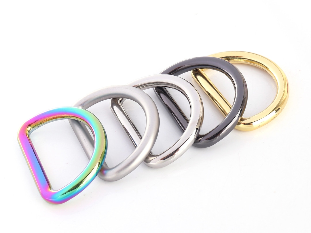 D Ring 1"inch(25mm) D-ring Findings Metal D Rings Buckles Purse Strap ...