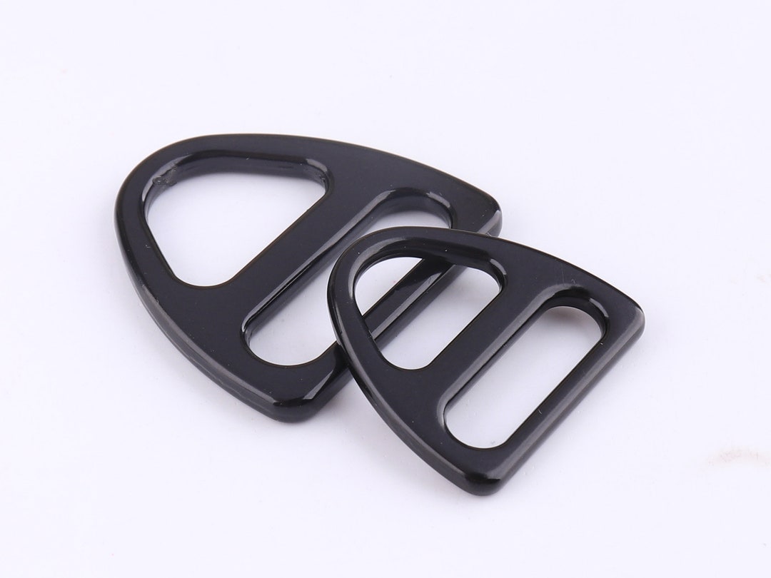 Strap Slider Buckle Webbing Triangle Double Rings Slot and Hole Loop ...
