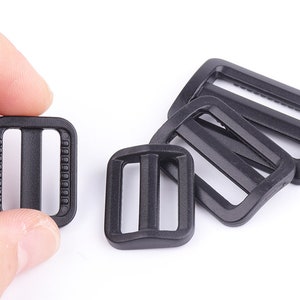 Pet Collar Adjuster 3/4" 7/8" 1 1/4" Slide Adjuster Strap Slide Tri ...