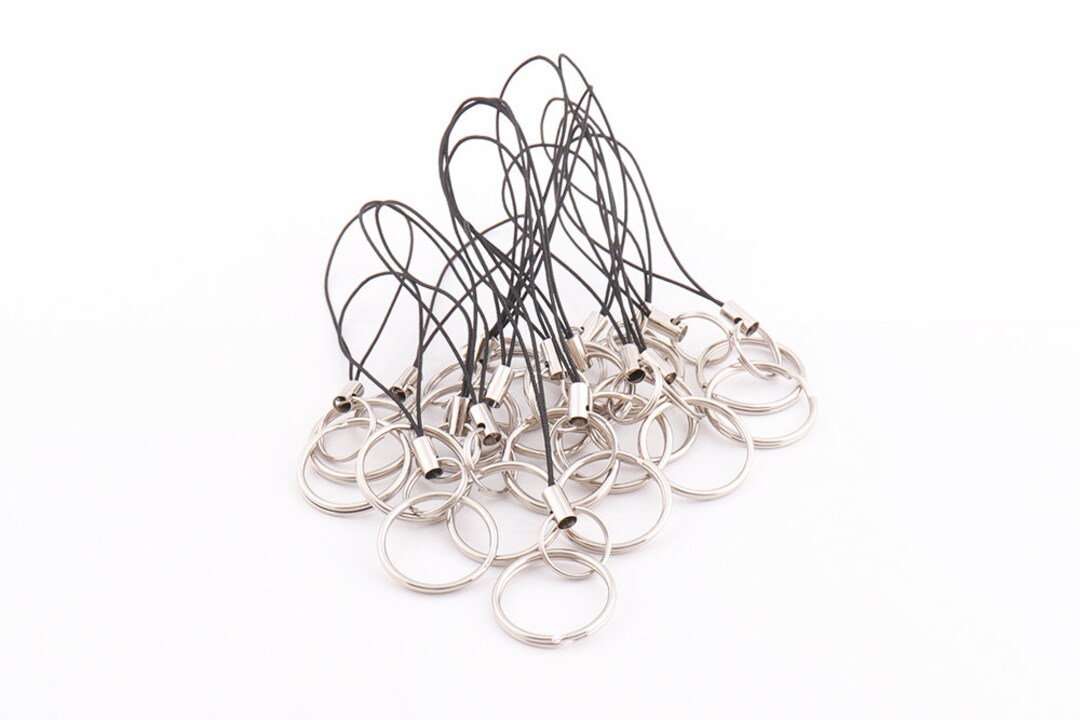 30pcs Cell Phone Cords With Split Rings Lanyard Strap Mobile Lariat ...