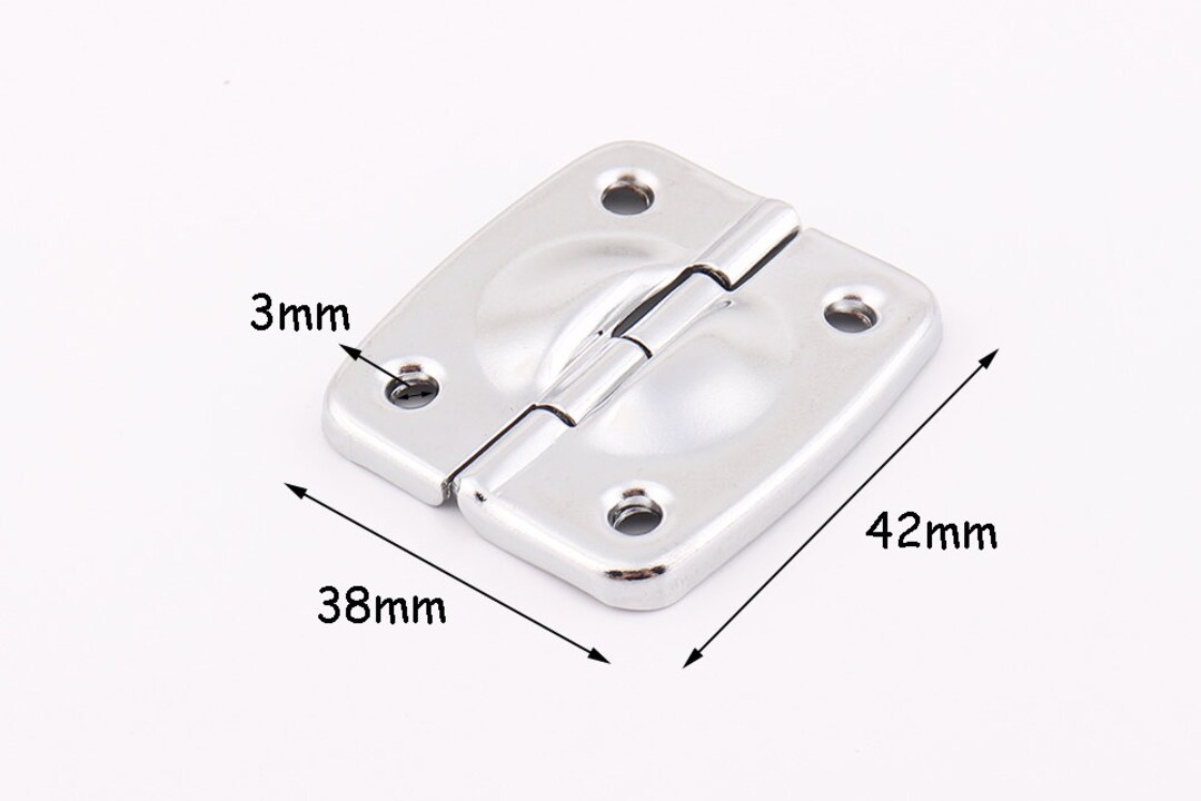 6pcs Box Hinge Silver Hinges 38mm*42mm Metal Box Hinges Jewelry Box ...