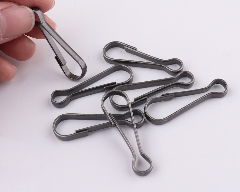 Black Lanyard Hooks Lanyard Snap Clip Hooks Lanyard Clasp Lanyard ...