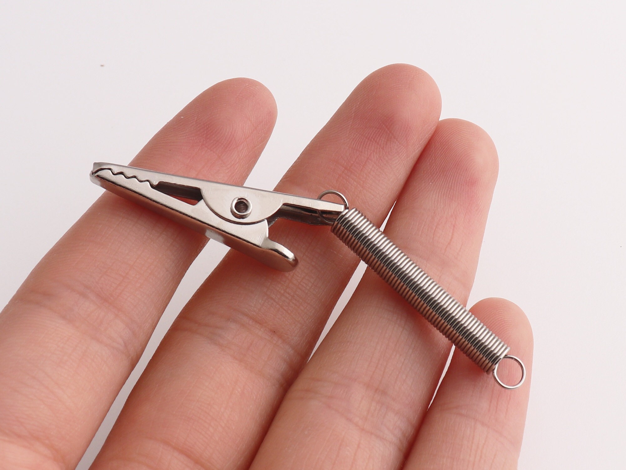 Clips Metal Clips With Coil Springs Clamps Teeth Clips - Etsy