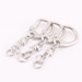 10pcs Key Chain With Push Gate Snap Hooks Lanyard Clasp Swivel ...