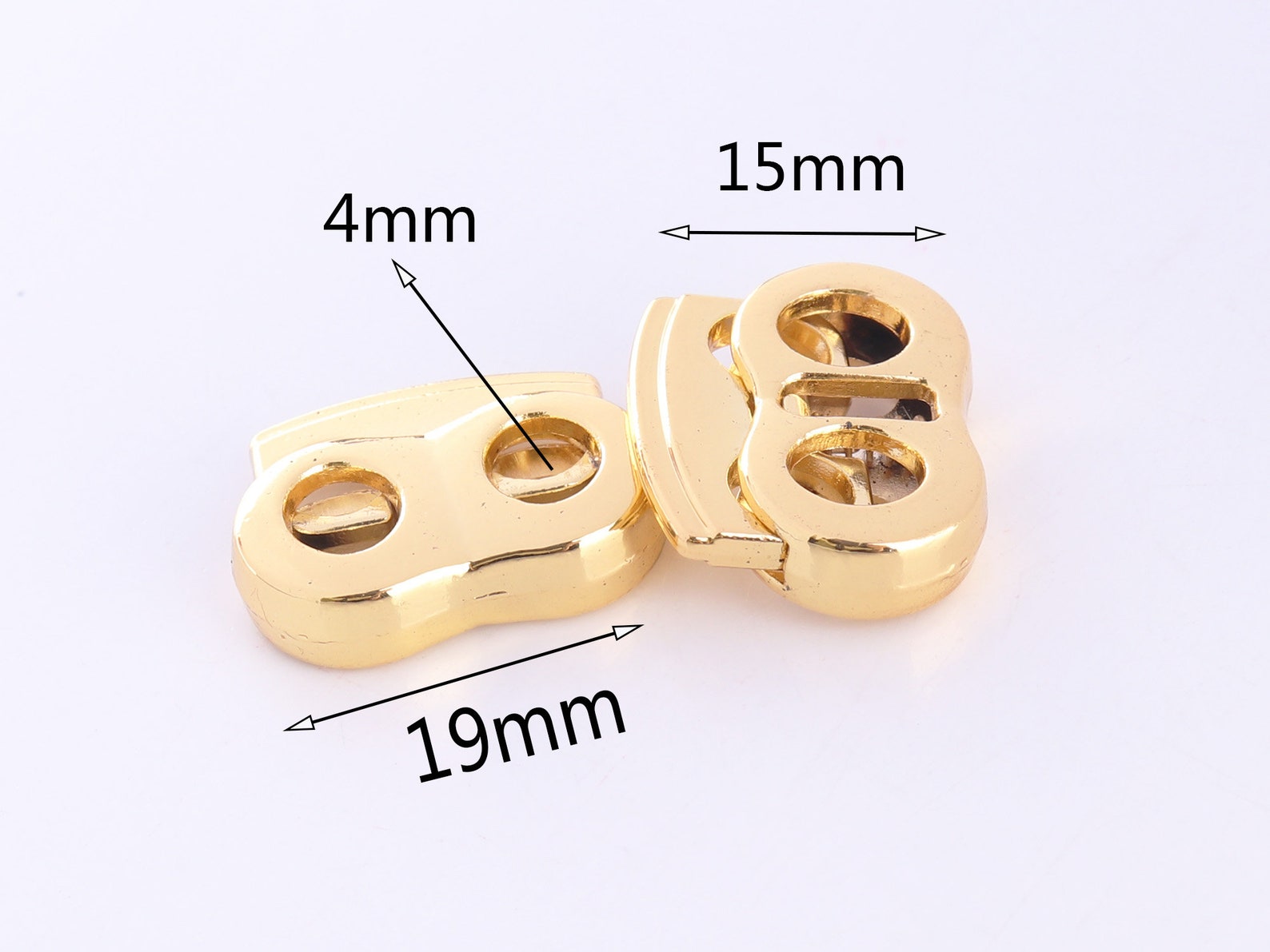 Cord Stopper Double Toggle Flat Rope Lock Spring Lock Cord - Etsy