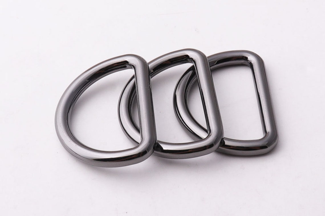 1inch25mm Strap D Rings Gunmetal D-rings High Quality | Etsy