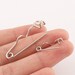 Safety Pins Knitting Stitches Holder Safety Pin Jewerly Supplies Brooch ...
