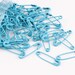 100pcs/500pcs 19mm Safety Pins Blue Safety Pin Small Pins - Etsy