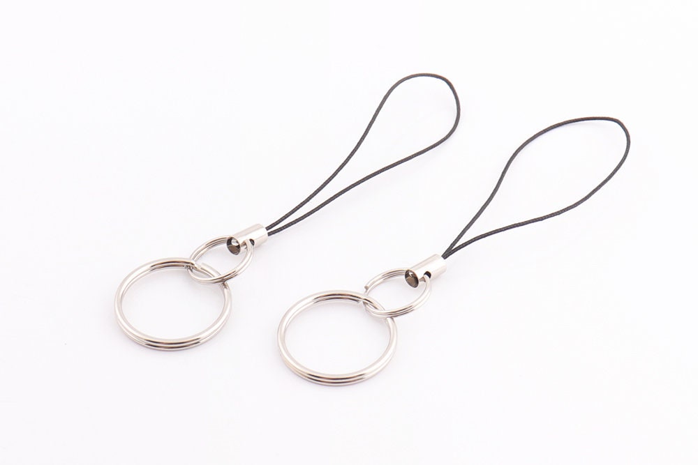 30pcs Cell Phone Cords With Split Rings Lanyard Strap Mobile Lariat ...