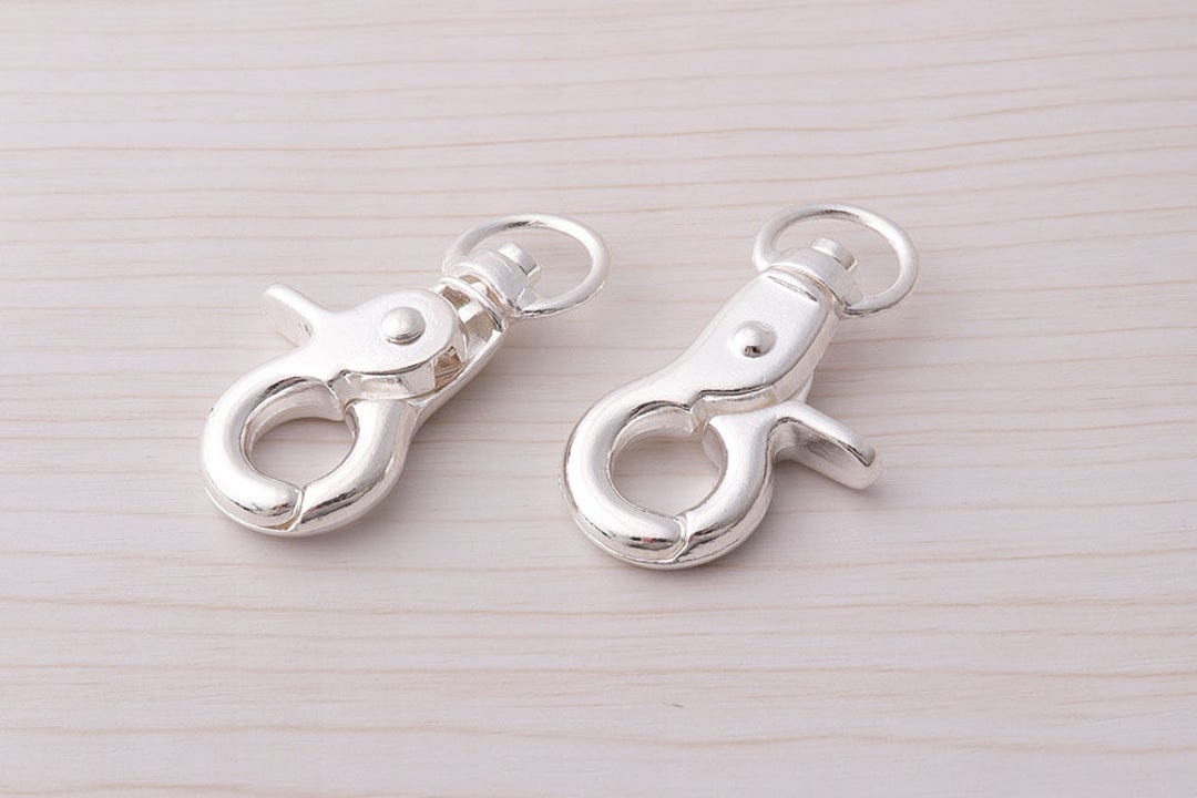 4pcs Swivel Clasps Lobster Swivel Clasps Trigger Snap Hooks Swivel ...