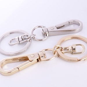 Keychain With Clip, Snap Hook Key Rings, Purse Hook Split Rings ...