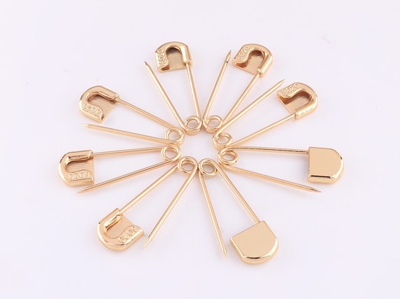 Safety Pin Opened And Closed