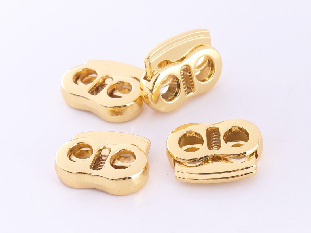 Cord Stopper Double Toggle Flat Rope Lock Spring Lock Cord Lock Metal ...