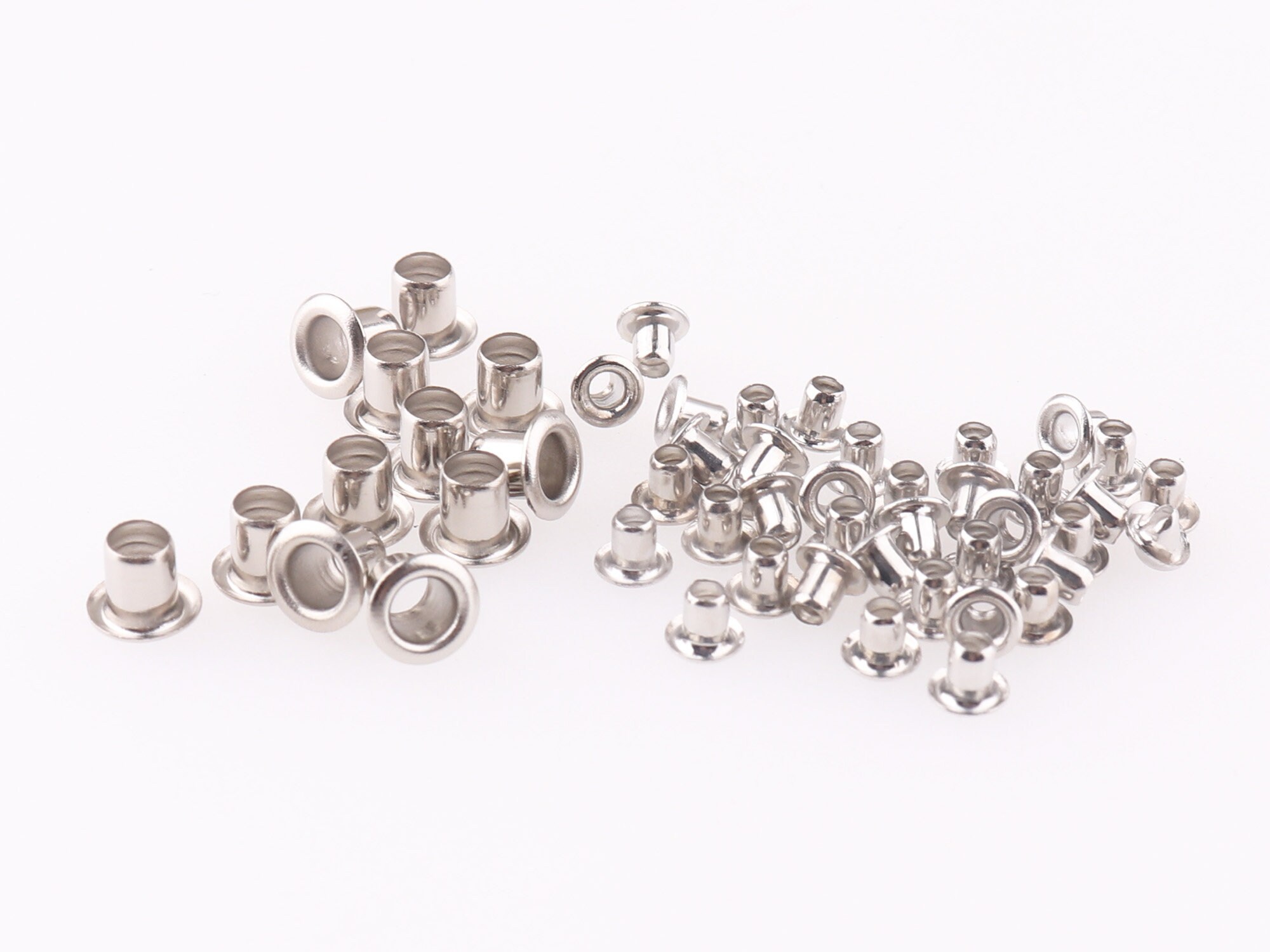 Eyelets Grommets Silver Eyelet Round Eyelets Small Tiny | Etsy