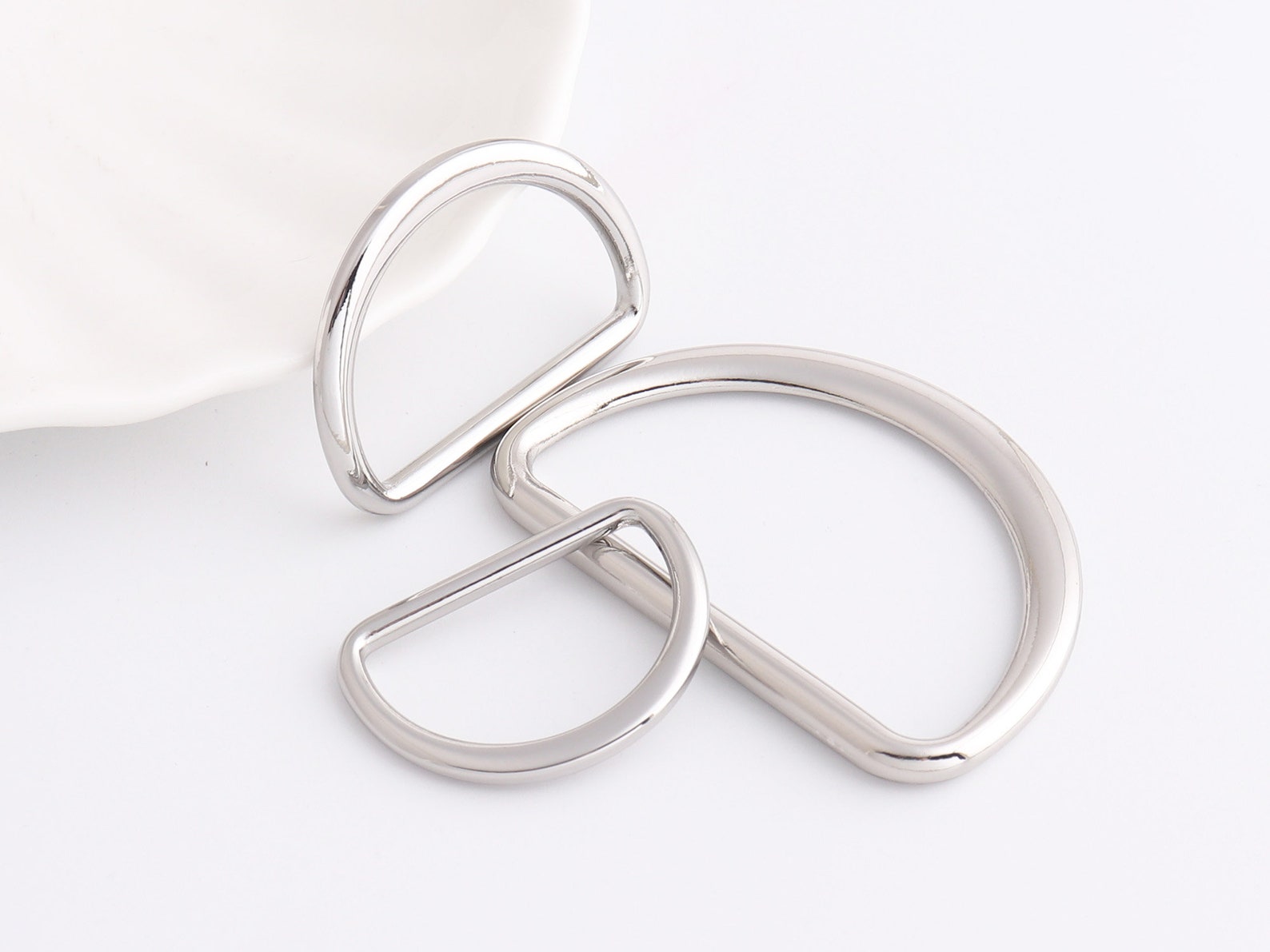 D Rings Purse Rings Strap Connector Rings D Ring Buckle Flat - Etsy