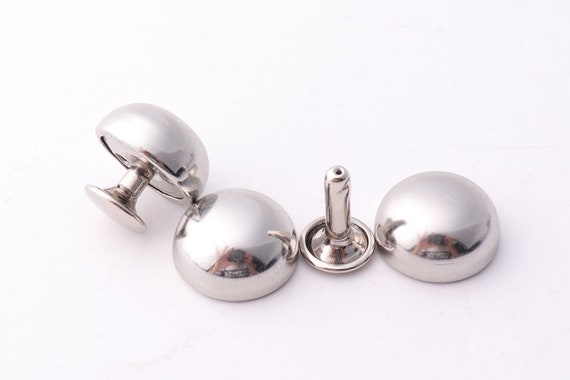 30pcs Round Double Caps Rivets 15mm Dome Rivets Rapid Rivets - Etsy