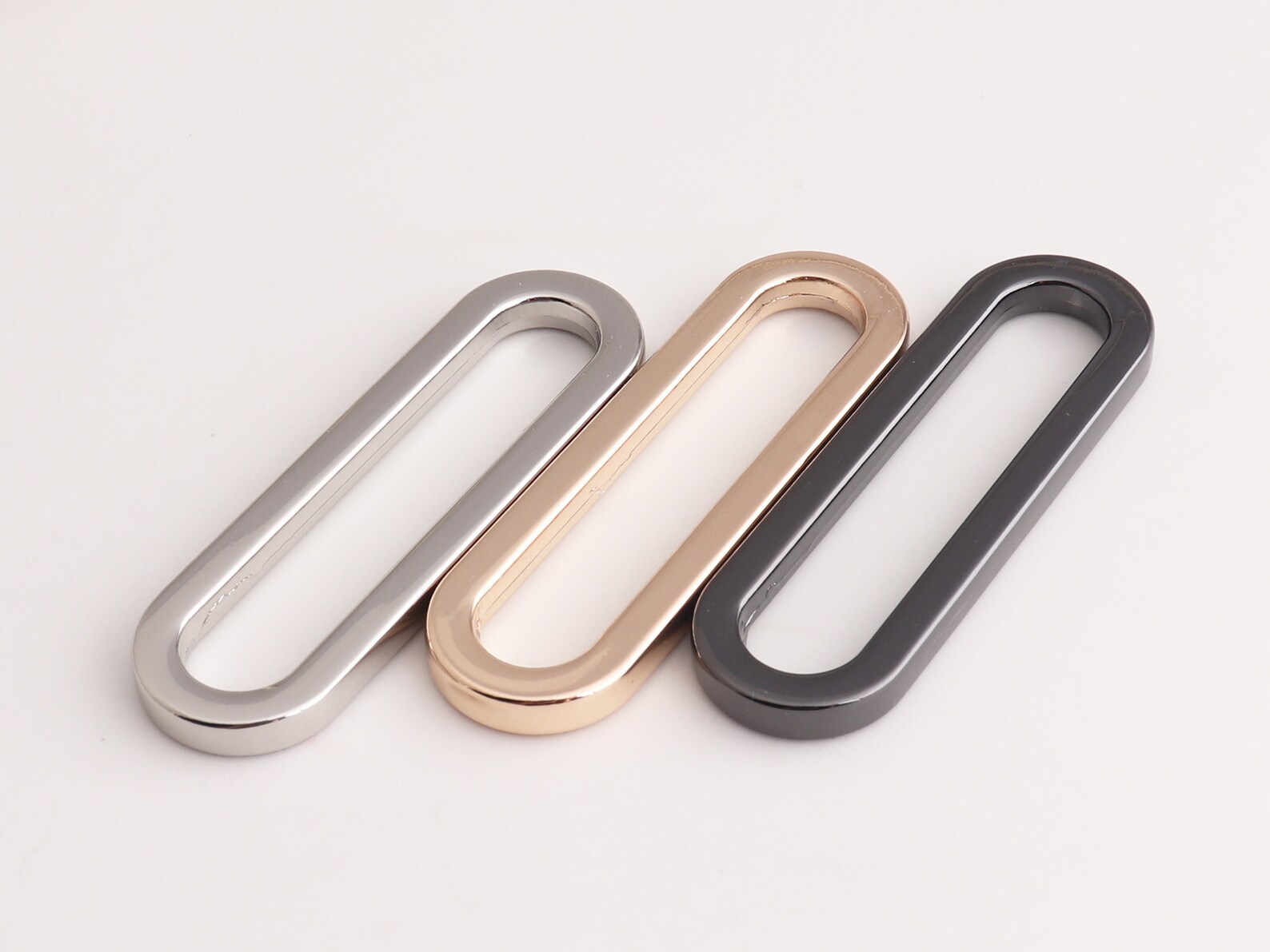 Oval O Rings Loop Buckles Purse Rings/loops Flat O Rings Bag - Etsy