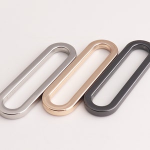 Oval O Rings Loop Buckles Purse Rings/loops Flat O Rings Bag Strap ...