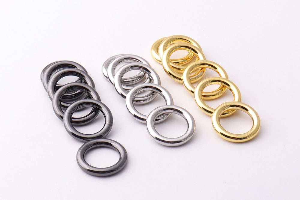 6pcs Round O Ring 9/16inchinner O-rings Gold O Ring - Etsy