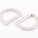 Metal D Rings 1inch25mm D-ring Findings D-rings Purse - Etsy