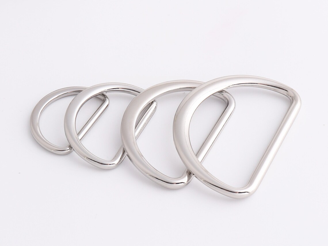 D Rings Purse Rings Strap Connector Rings D Ring Buckle Flat - Etsy