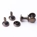 50pcs 9mm Double Cap Rivets Bronze Rapid Rivet Punk Rock Round Rivet ...