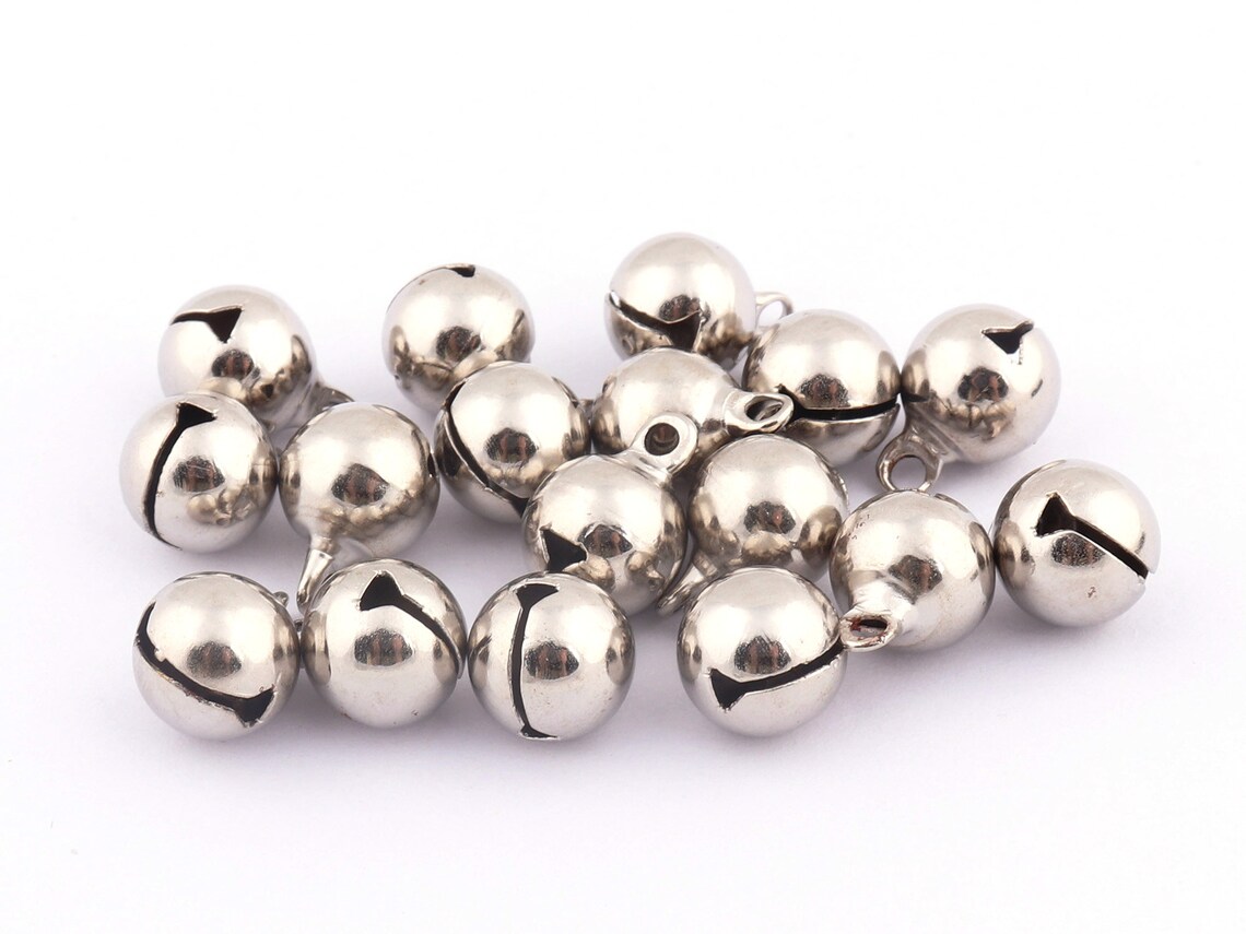 Bells Charms Round Bells Brass Bells Jingle Bells Christmas - Etsy