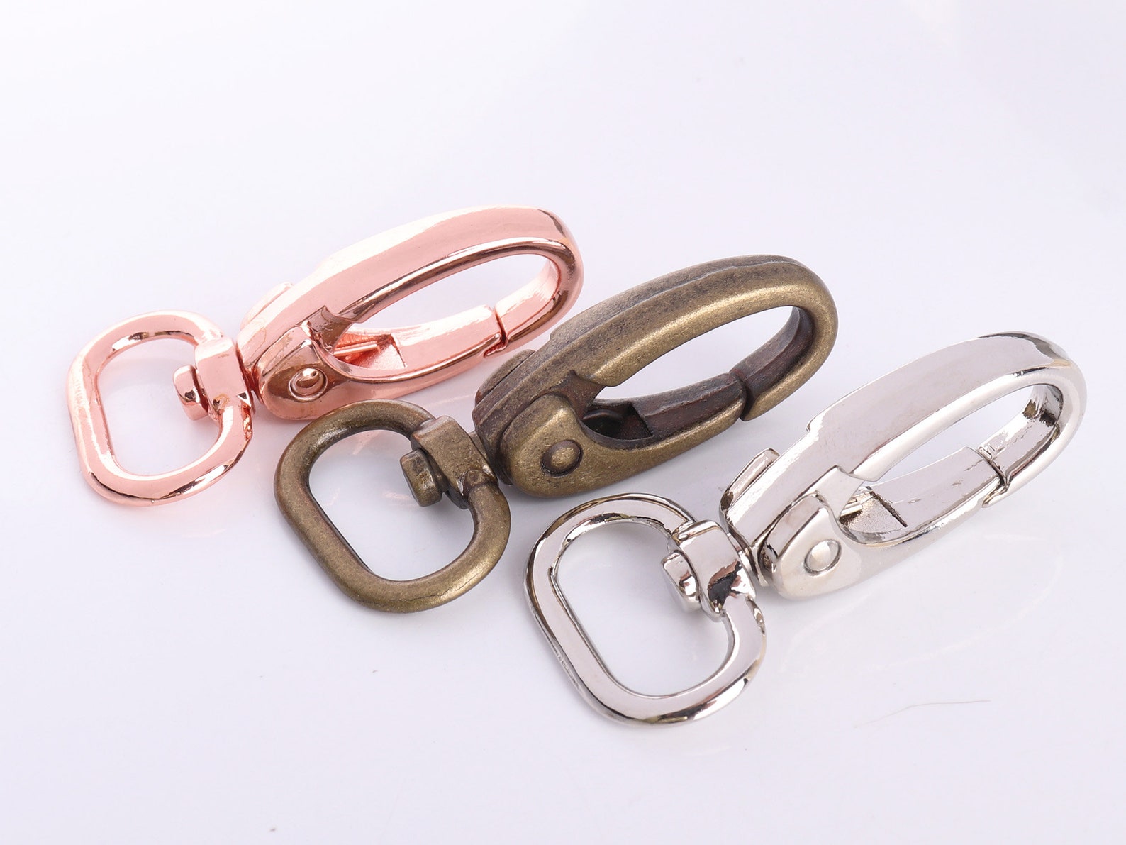 Swivel Clasp Push Gate Snap Hooks Lobster Clasp Trigger Snap | Etsy