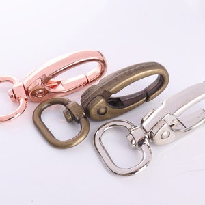 Swivel Clasp Push Gate Snap Hooks Lobster Clasp Trigger Snap Hook ...