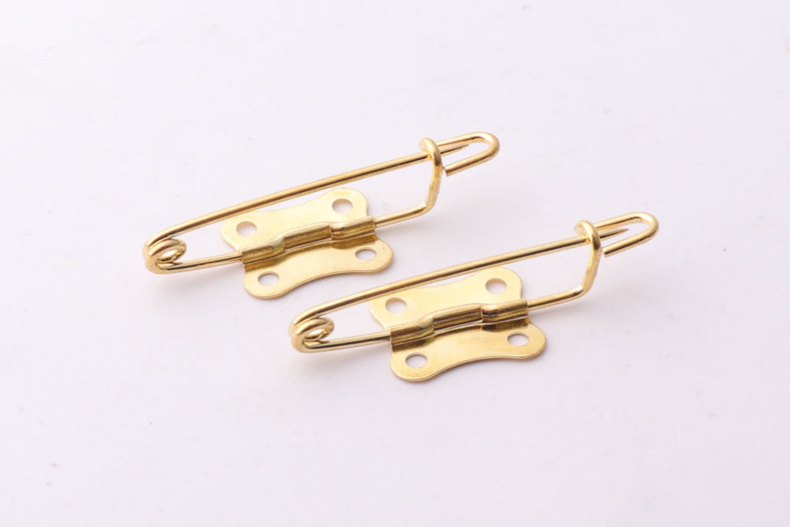 30pcs Brooch Safety Pins 30mm10mm Gold Safety Pins Metal | Etsy