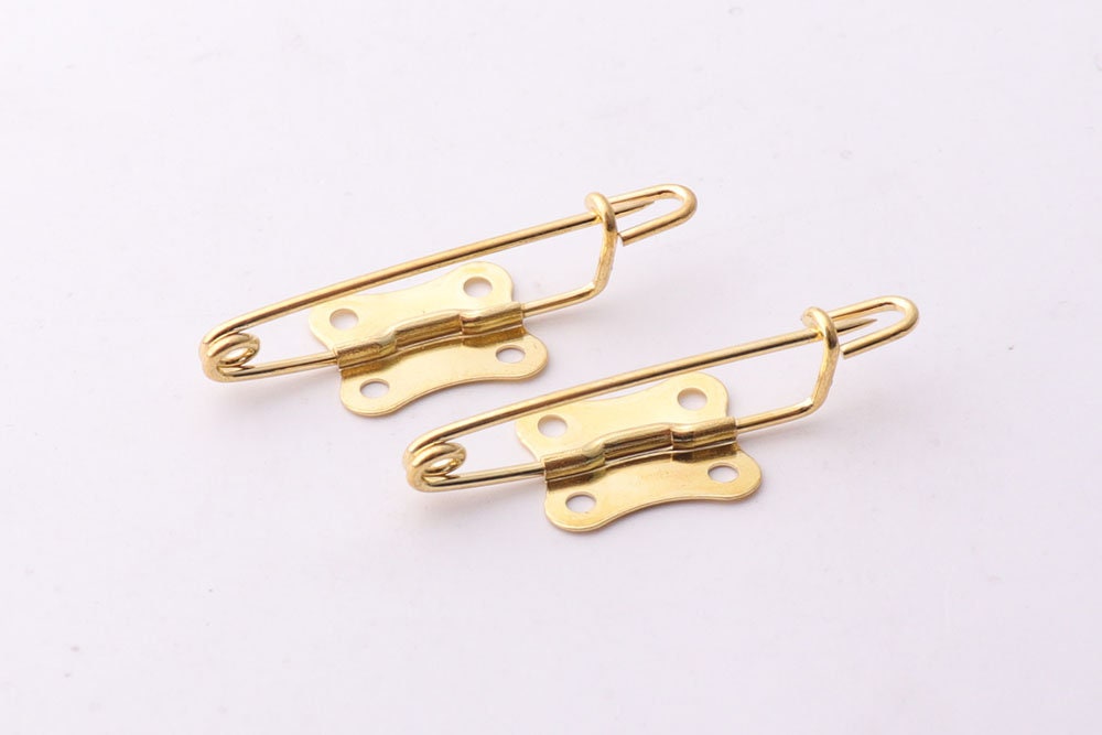 30pcs broches pines de seguridad 30mm 10mm oro pines de | Etsy
