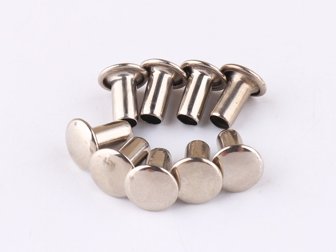 Silver Rapid Rivets Studs Round Rivets Decorative Rivet Rapid | Etsy