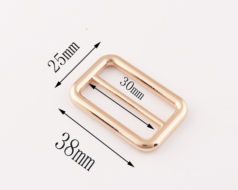 Rectangular Adjuster Buckle Metal Slide Buckle Adjuster Strap - Etsy