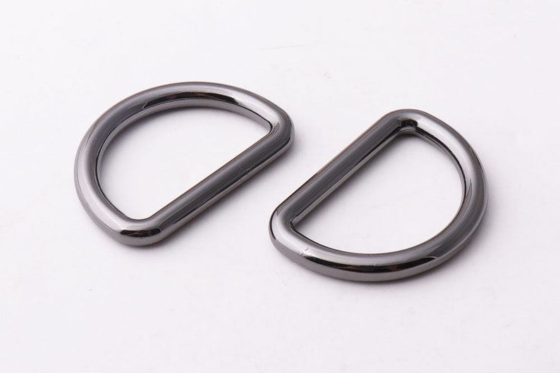 1inch25mm Strap D Rings Gunmetal D-rings High Quality | Etsy