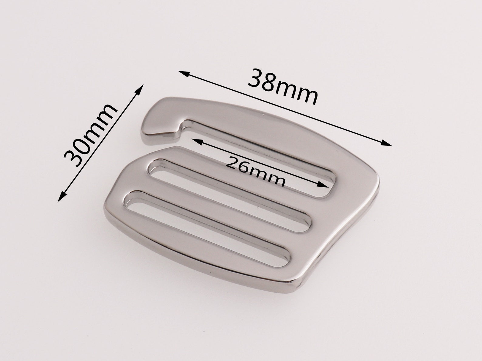 G Hooks Strap Slider Belt Adjuster Backpack Buckle Black Metal | Etsy