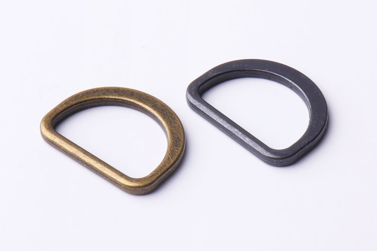Flat D-ring Buckles 1"inch Metal D-ring Findings D Rings High Quality D ...
