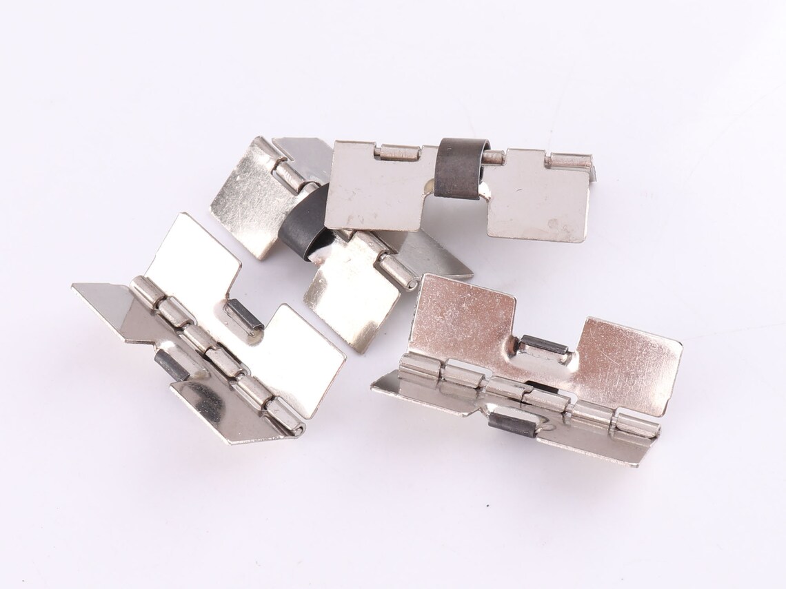 Sliver Spring Hinges Small Hinges Box Hinge Jewelry Box Hinge | Etsy