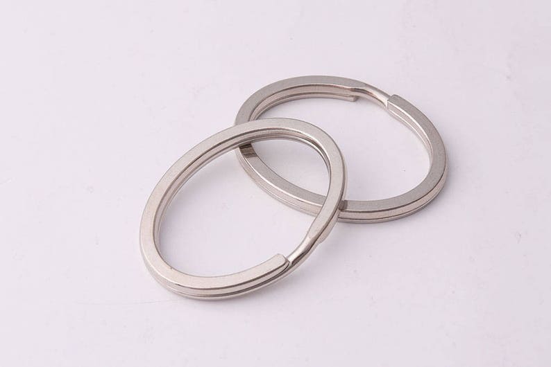 10pcs Split Key Ring 3728mm Large Split Rings Oval Shaped - Etsy