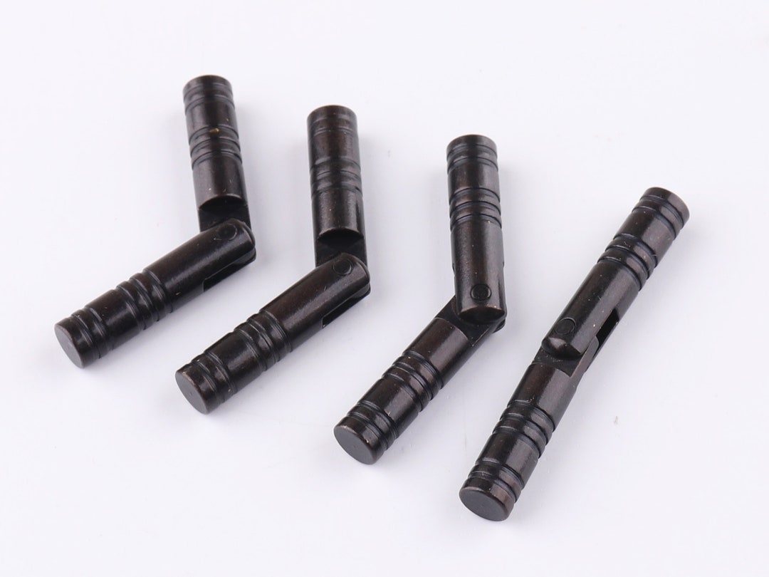 Gunmetal Barrel Hinge Concealed Hinges Dollhouse Hinges Miniature ...