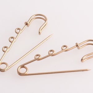 Safety Pins Brooches Kilt Pins With Loops Safety Brooch Metal Safety Pins Bar Pins Brooch Pin ...