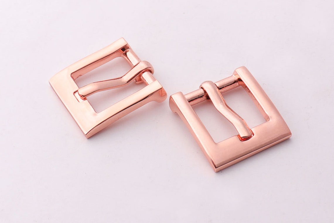 6pcs 1/2''inch 13mm Rose Gold Center Bar Buckle Pin | Etsy