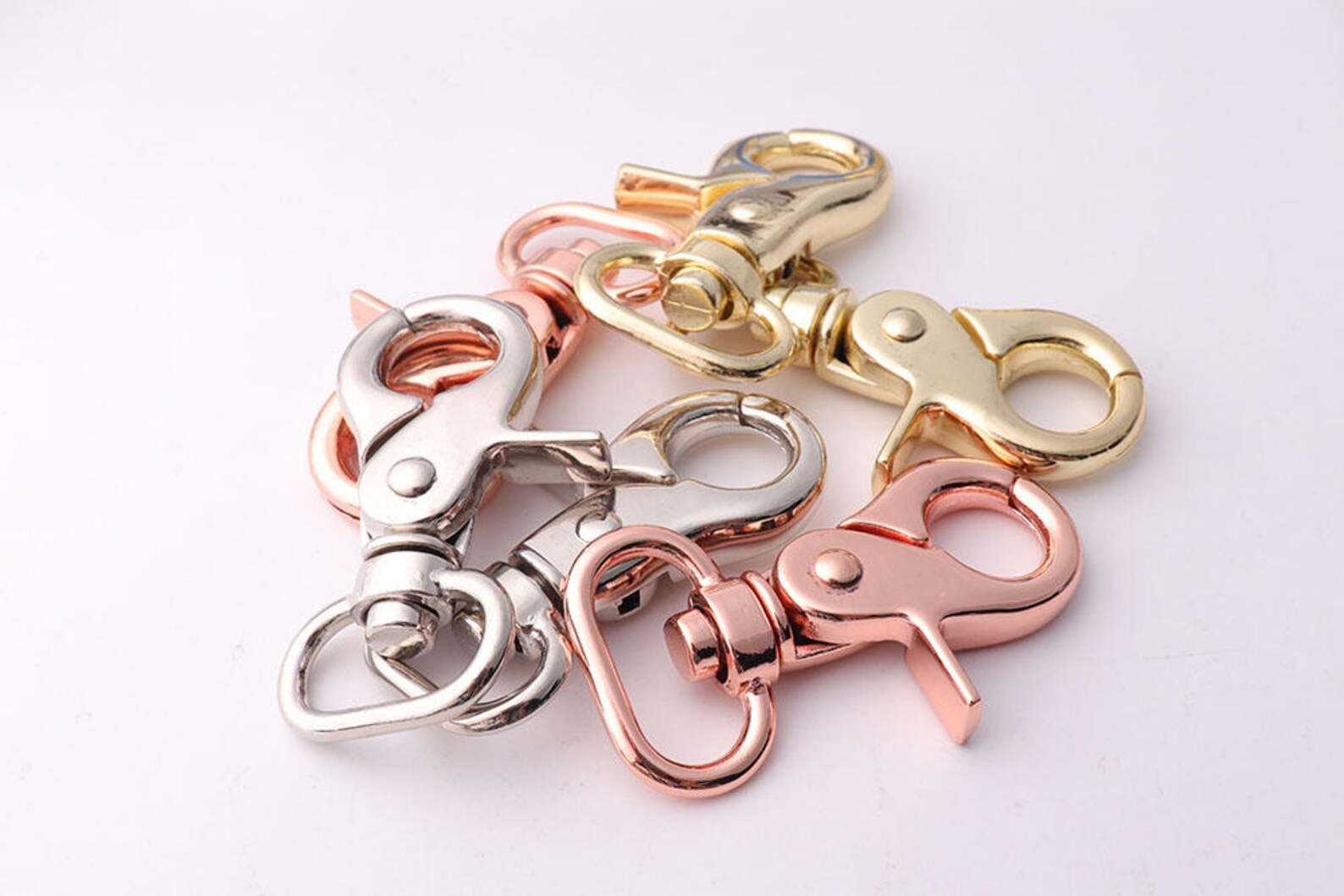 7/822mm Swivel Clasp Gold Silver Rose Gold Swivel Snap | Etsy