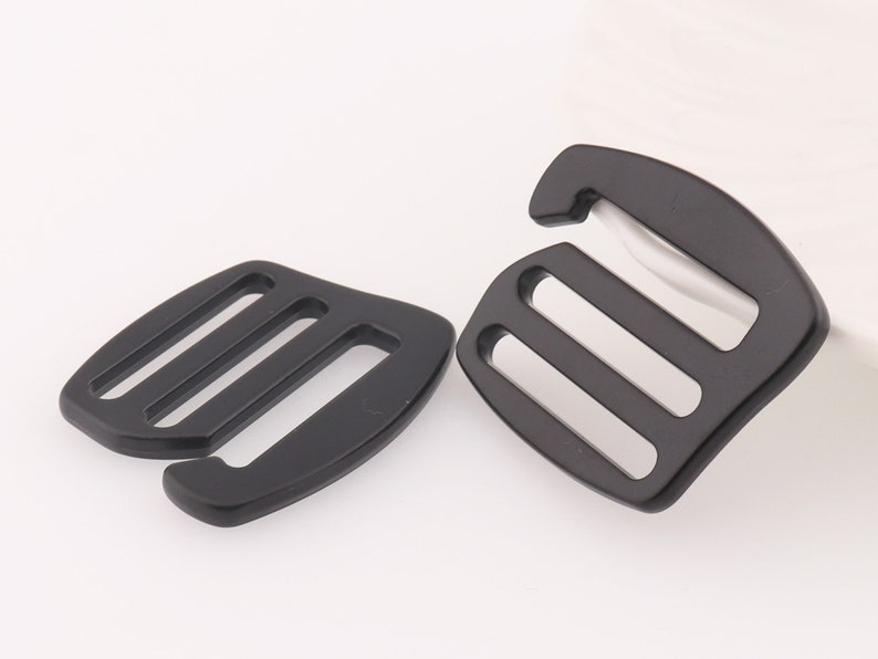 G Hooks Strap Slider Belt Adjuster Backpack Buckle Black Metal | Etsy