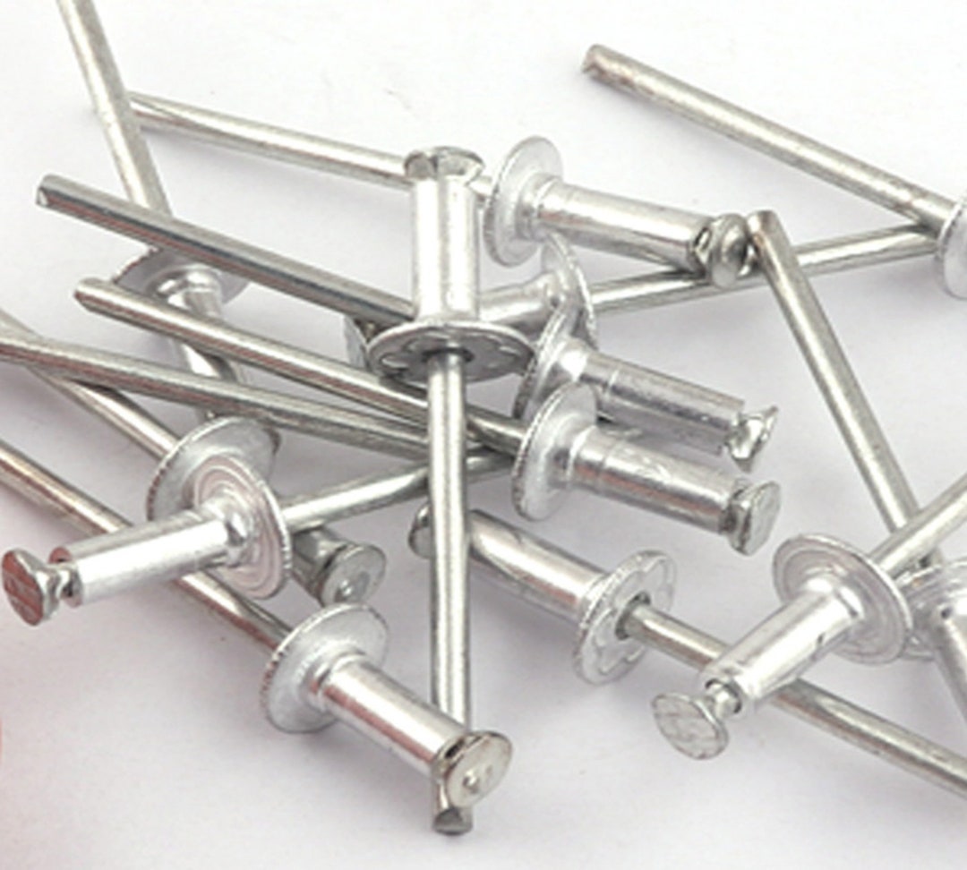Silver Rivets Aluminum Rivet 38mm Long Pop Rivets Aluminum Pop Rivets ...