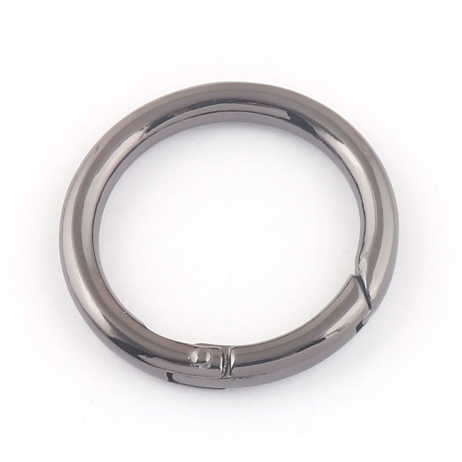 6pcs 38mm(1.5'')spring Gate Ring Rose Gold/light Gold/gold/gunmetal ...